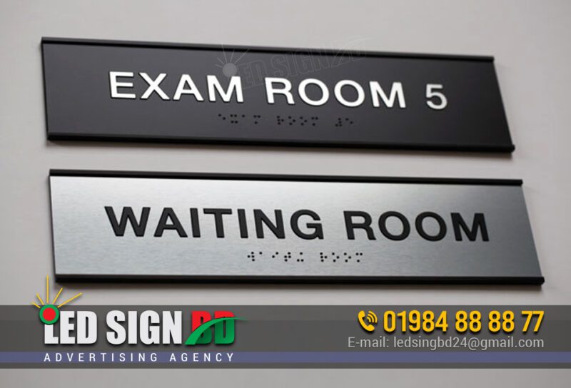 Braille Name Plates - LED SIGN BD LTD