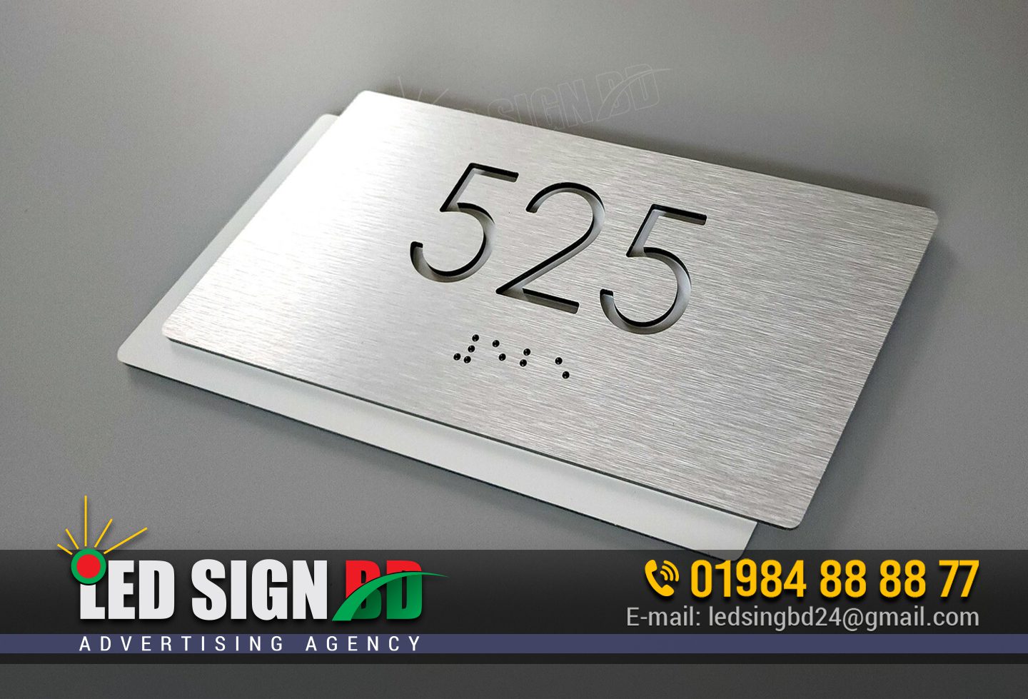 Braille Name Plates - LED SIGN BD LTD