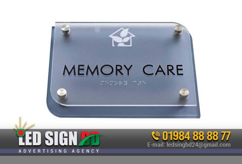 Braille Name Plates - LED SIGN BD LTD