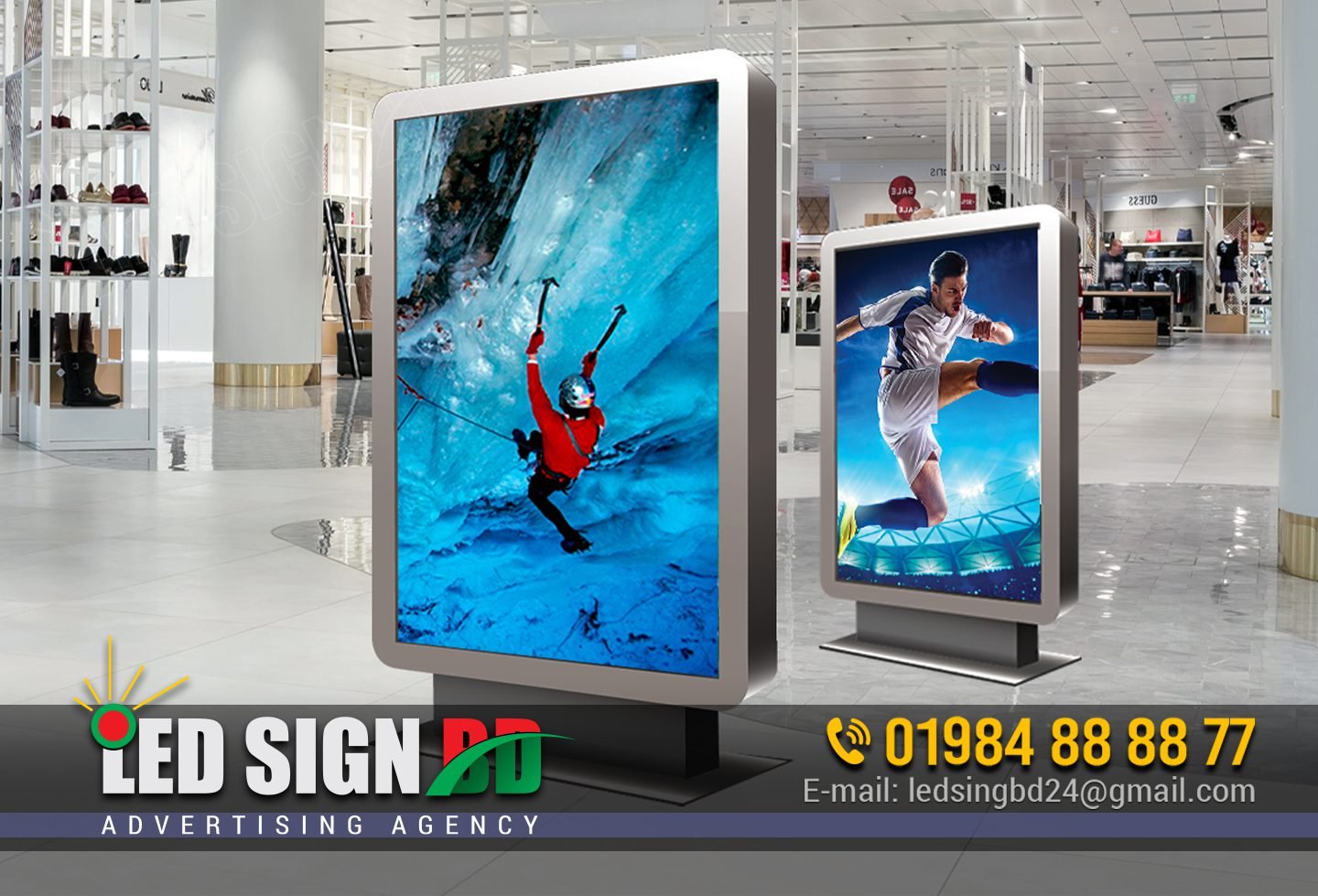 Digital Billboards - LED SIGN BD LTD | Custom LED Sign Board, Name ...