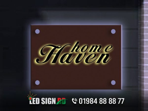Name Plate Indoor & Outdoor Sign
