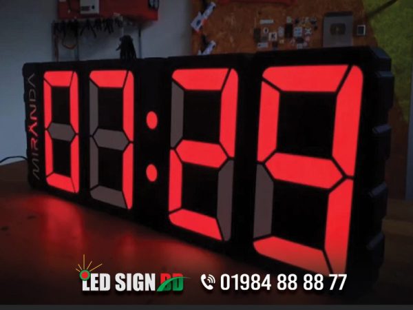Digital Clock LED Display