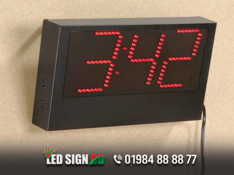 Digital Clock LED Display