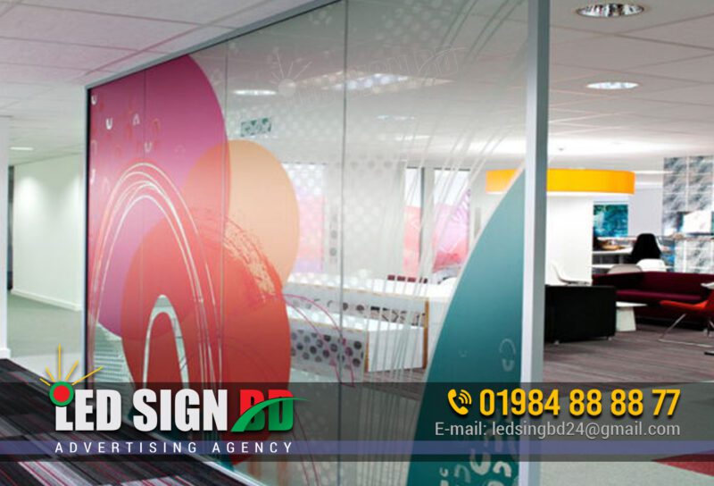 Frosted Glass Sticker - LED SIGN BD LTD