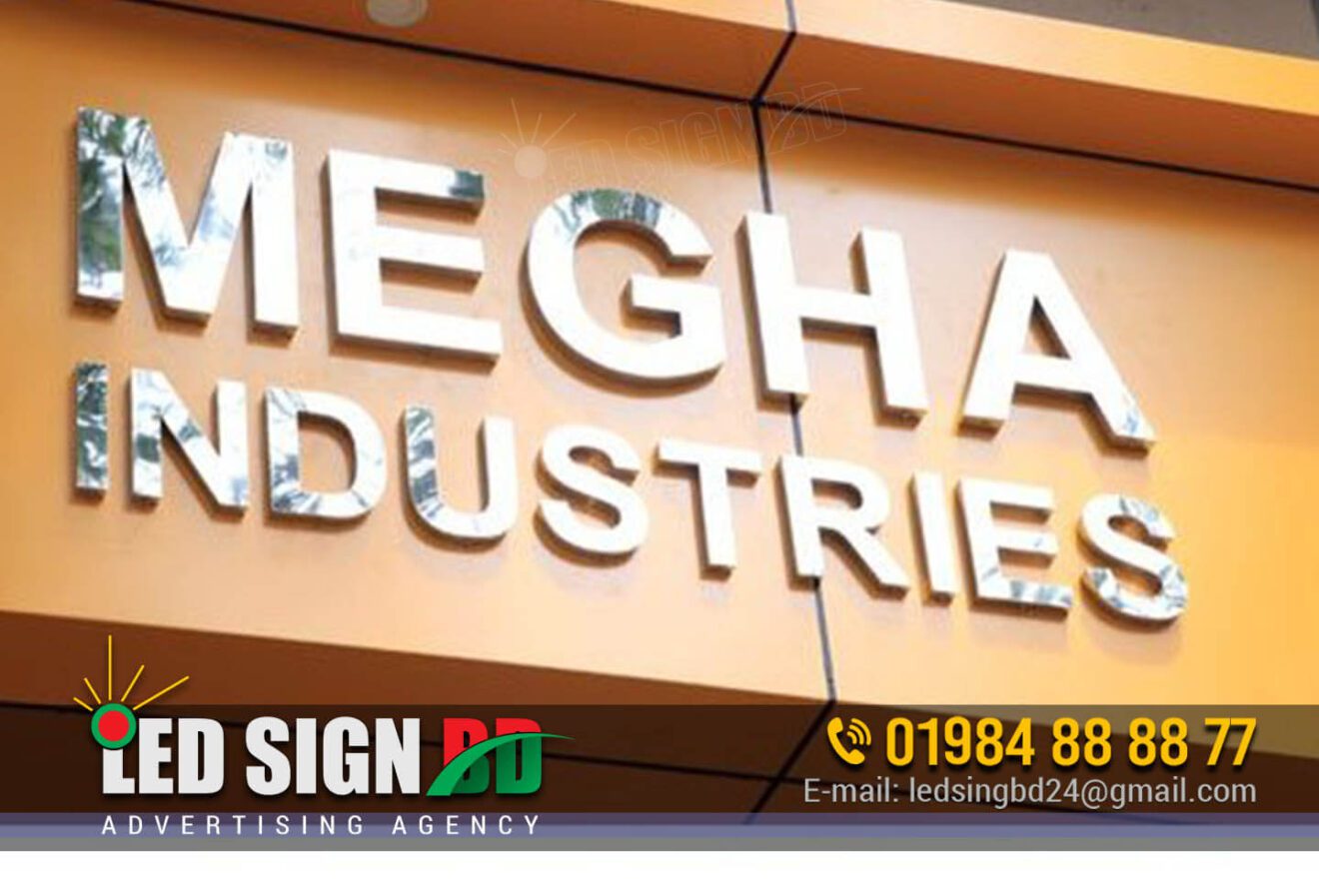 Best SS Letter Sign Boards in Bangladesh - LED SIGN BD LTD