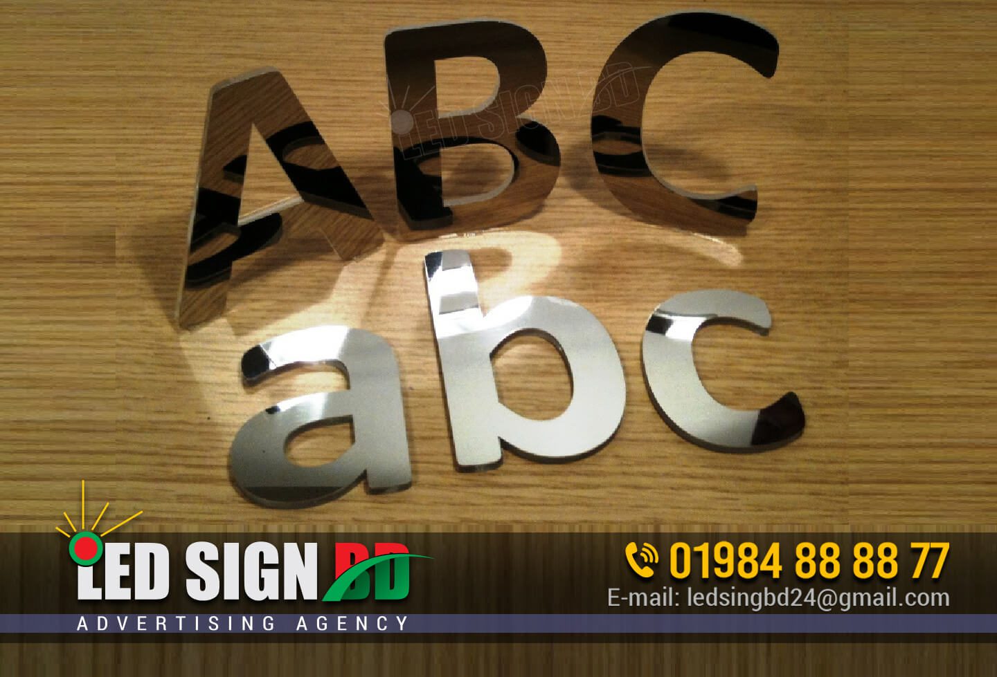 Best SS Letter Sign Boards in Bangladesh - LED SIGN BD LTD