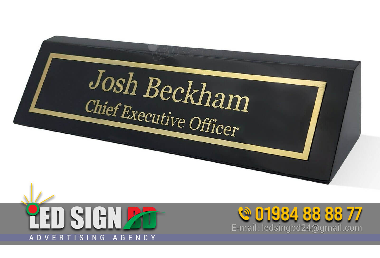 Desk Name Plates