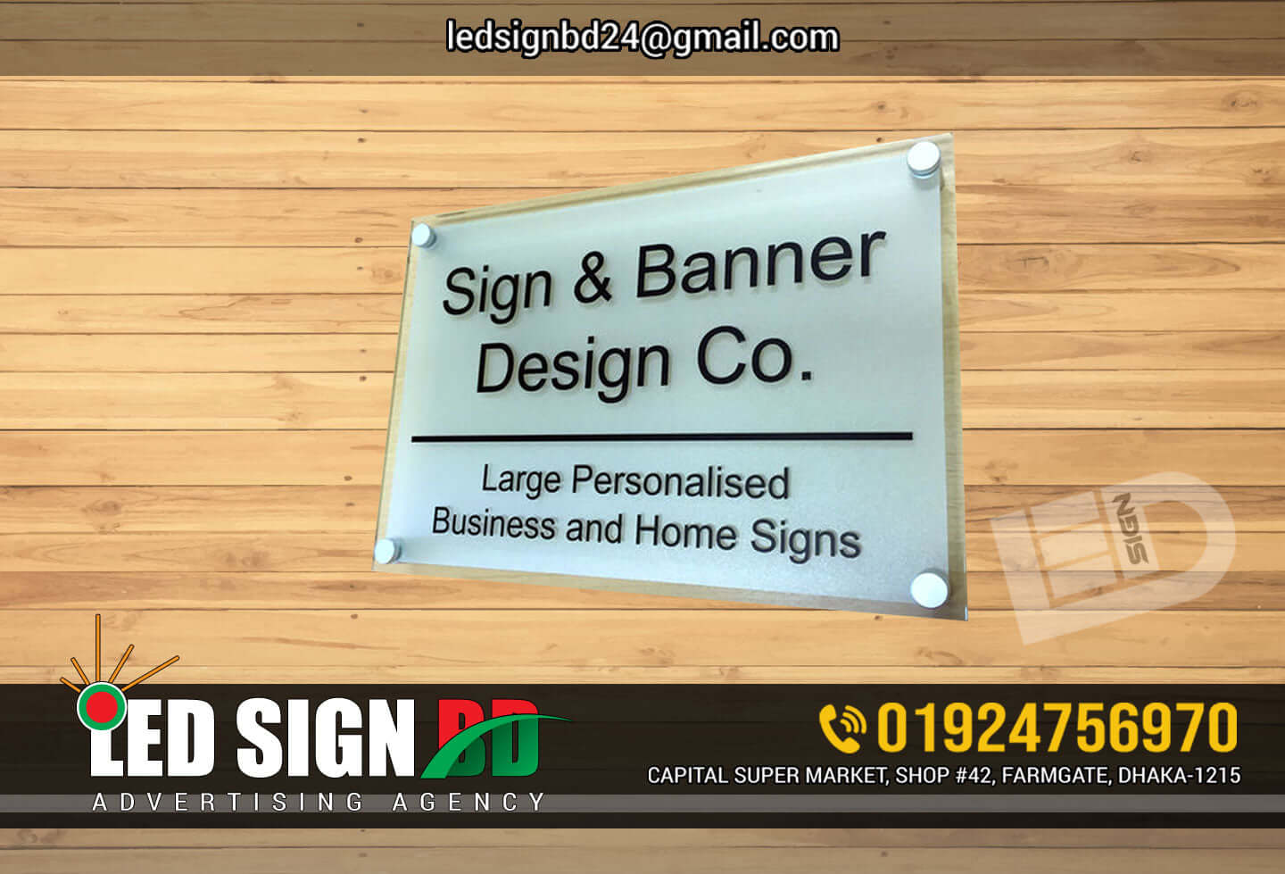 NAME PLATE - LED SIGN BD LTD