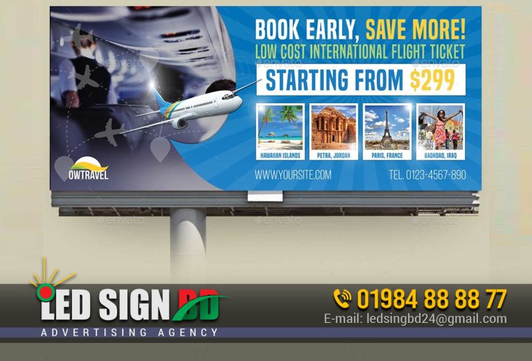 Hoarding Billboards - LED SIGN BD LTD