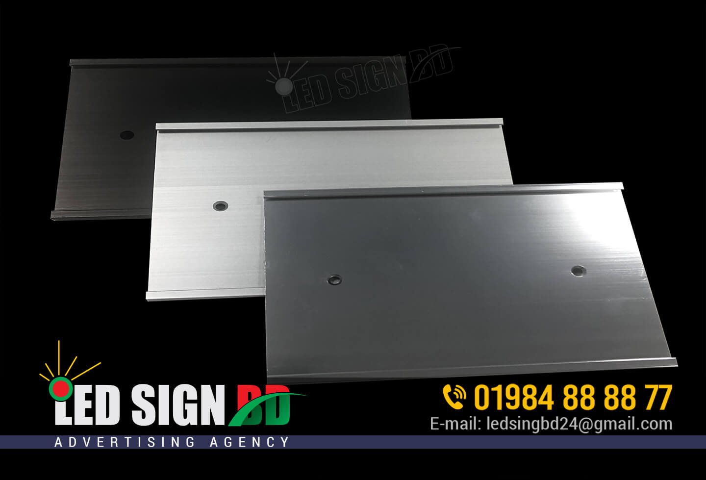 Metal Name Plates - LED SIGN BD LTD | Custom LED Sign Board, Name Plate ...