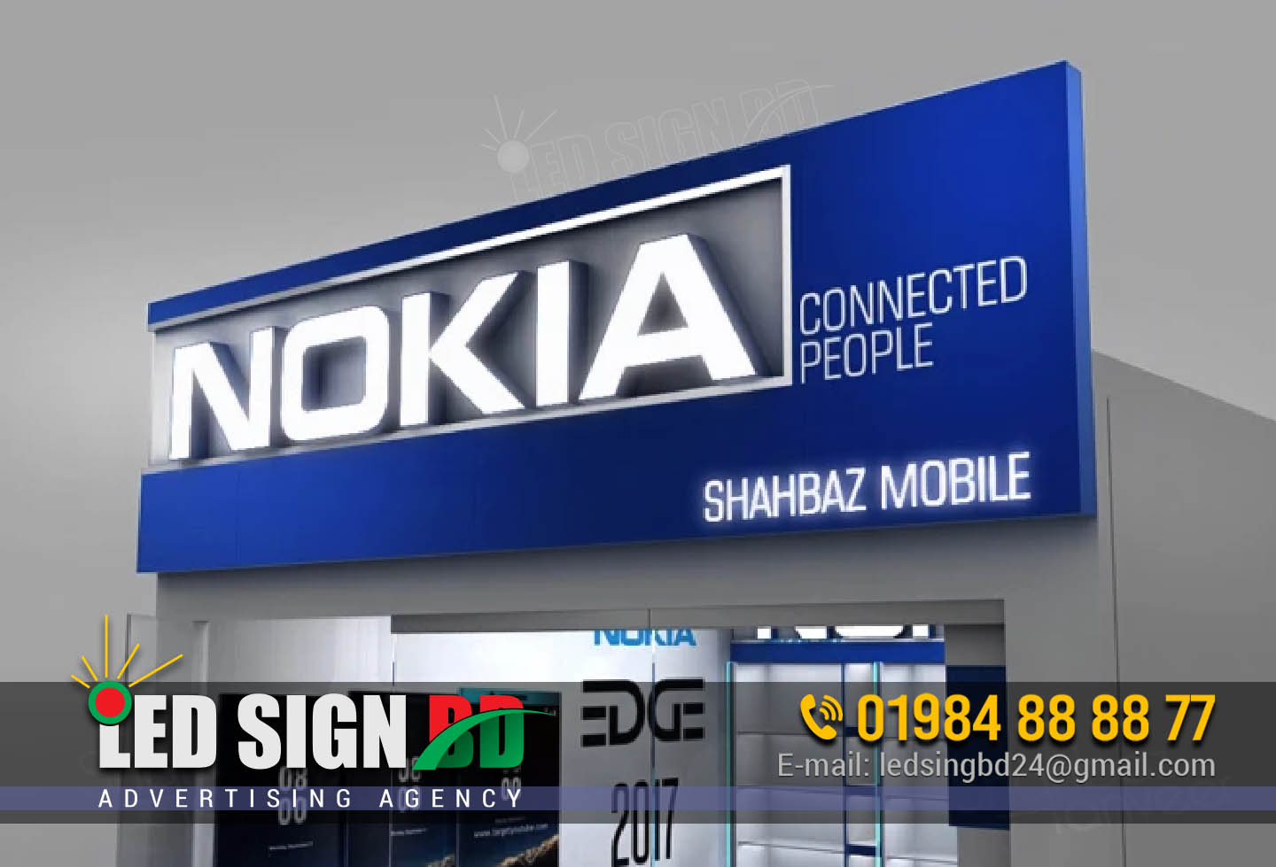 Acrylic Letter LED Sign Boards