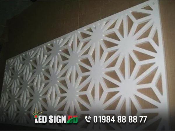 CNC Design - Laser Cut - Acrylic, SS Metal Wooden Cutting