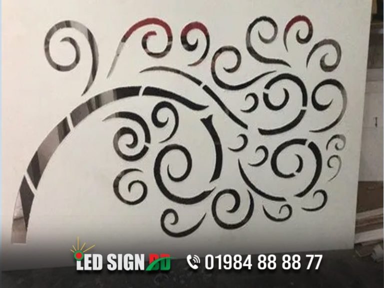 CNC Design - Laser Cut - Acrylic, SS Metal Wooden Cutting