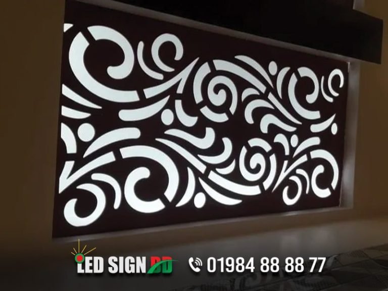 CNC Design - Laser Cut - Acrylic, SS Metal Wooden Cutting