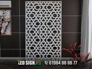 CNC Design - Laser Cut - Acrylic, SS Metal Wooden Cutting