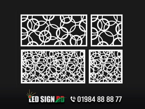 CNC Design - Laser Cut - Acrylic, SS Metal Wooden Cutting