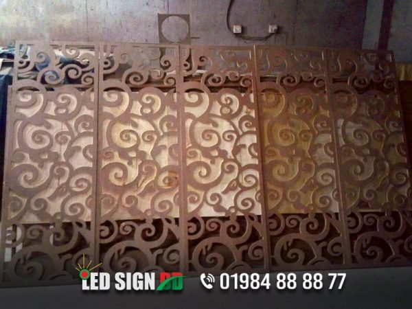 CNC Design - Laser Cut - Acrylic, SS Metal Wooden Cutting