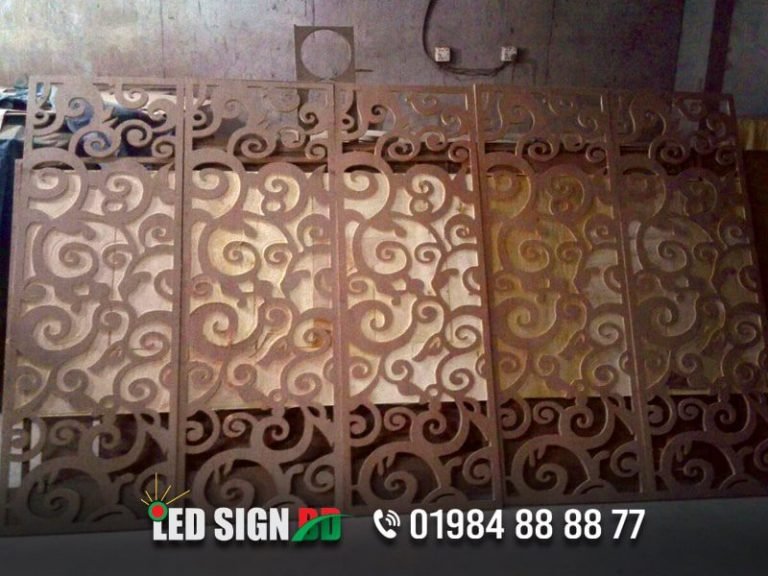 CNC Design - Laser Cut - Acrylic, SS Metal Wooden Cutting