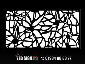 CNC Design - Laser Cut - Acrylic, SS Metal Wooden Cutting