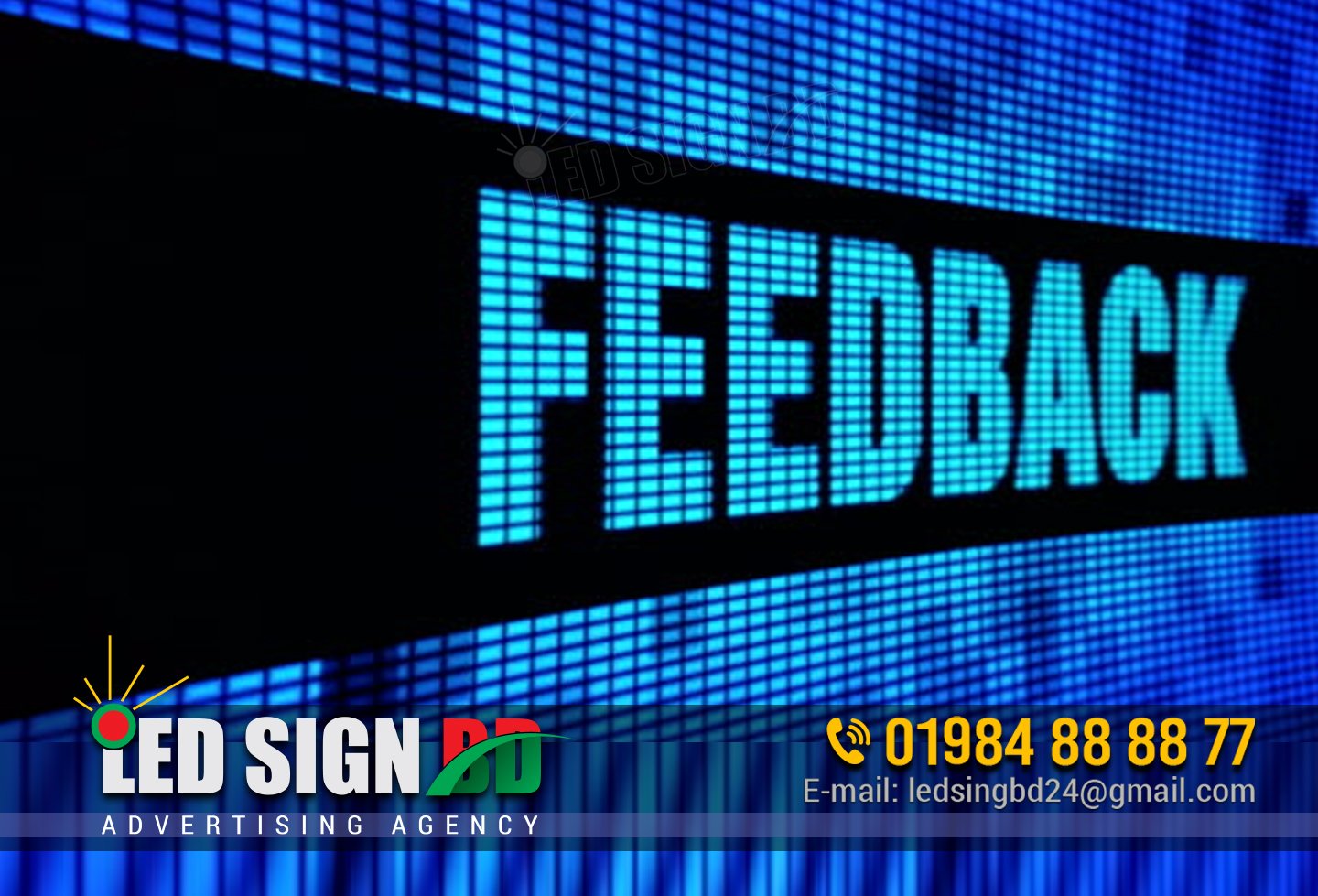 LED Signboard For Small Businesses In Gopalganj - LED SIGN BD LTD ...