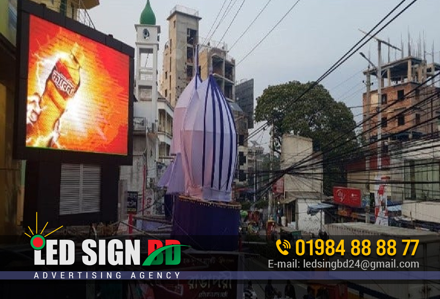 Full-Color LED Signboard in Bangladesh - LED SIGN BD LTD
