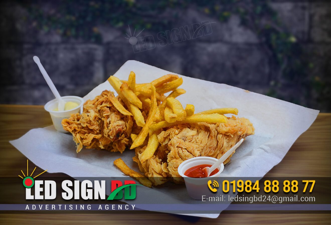 Restaurant Sticker - LED SIGN BD LTD