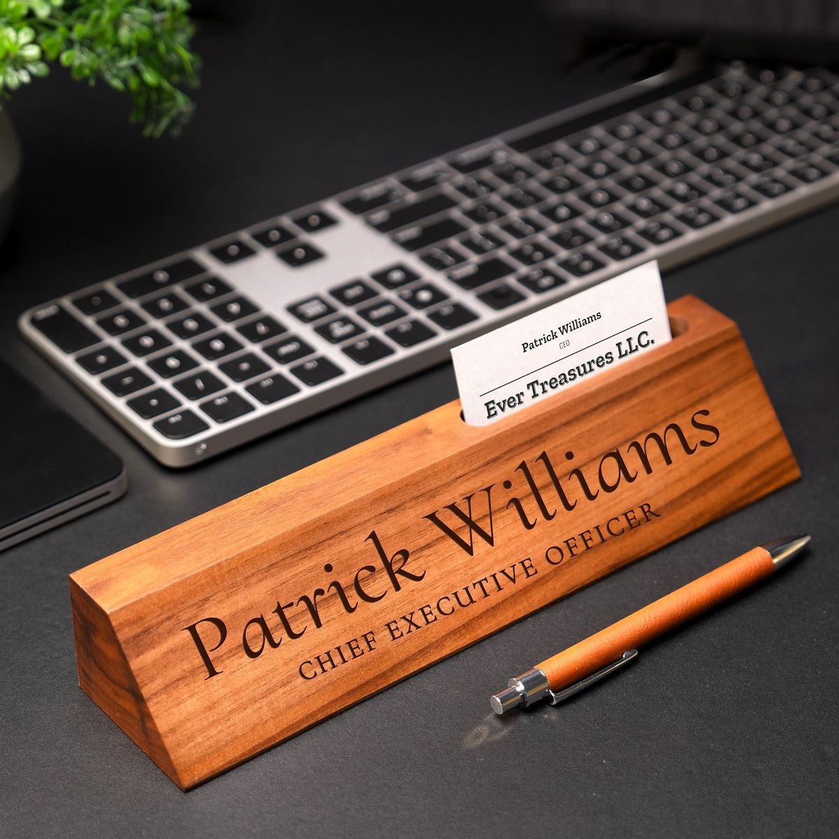 Wooden Name Plates