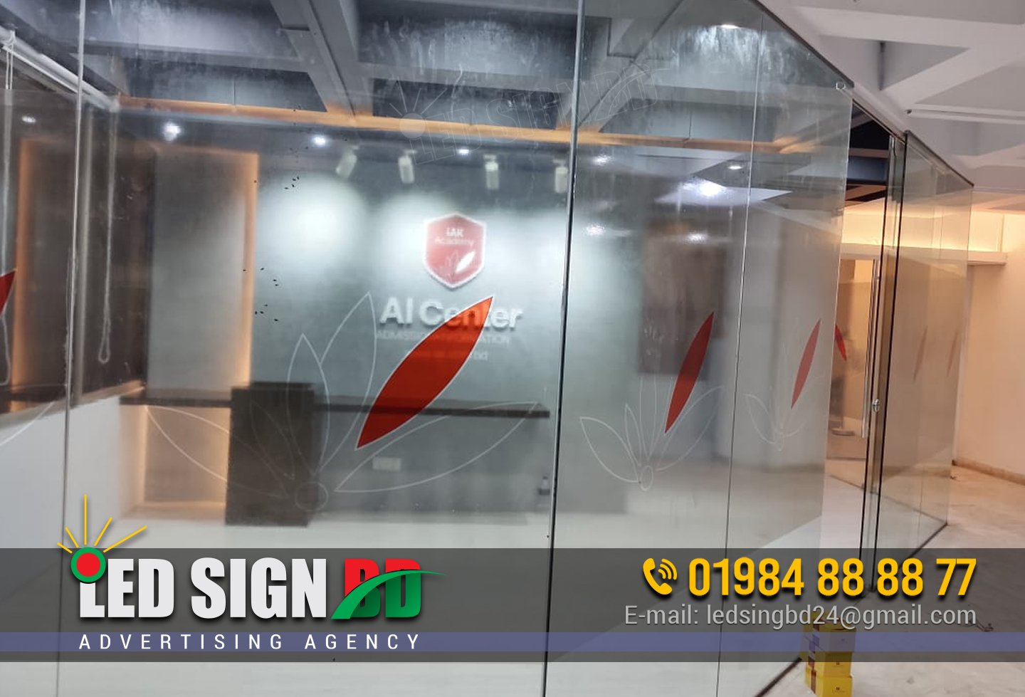 Frosted Glass Sticker - LED SIGN BD LTD