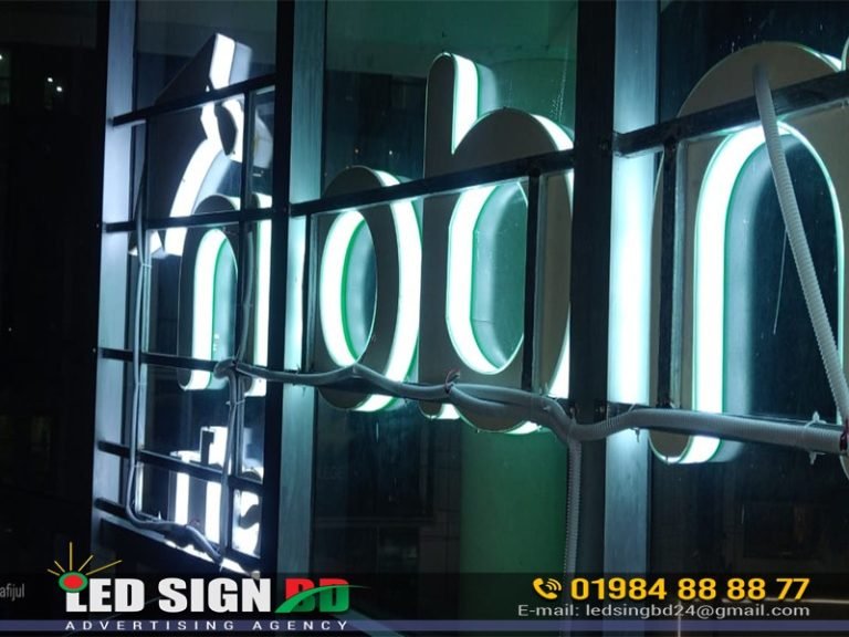 Acrylic 3D Letters Sign Board